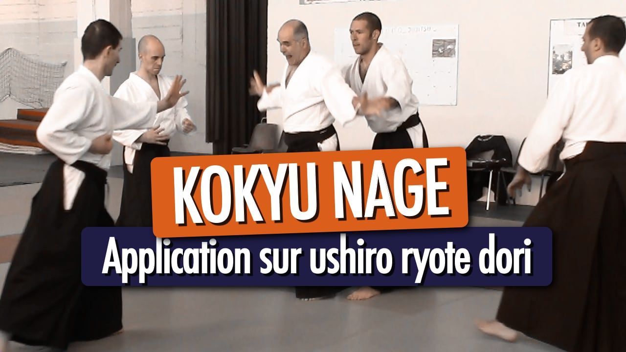 USHIRO RYOTE DORI KOKYU NAGE - Application