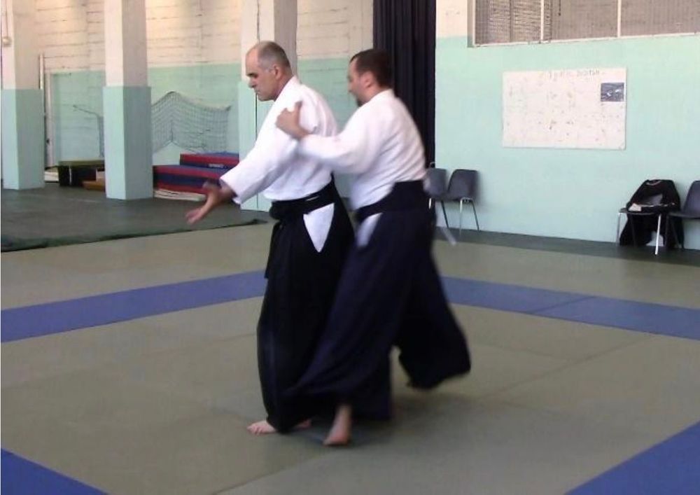 USHIRO RYO KATA DORI KOKYU NAGE