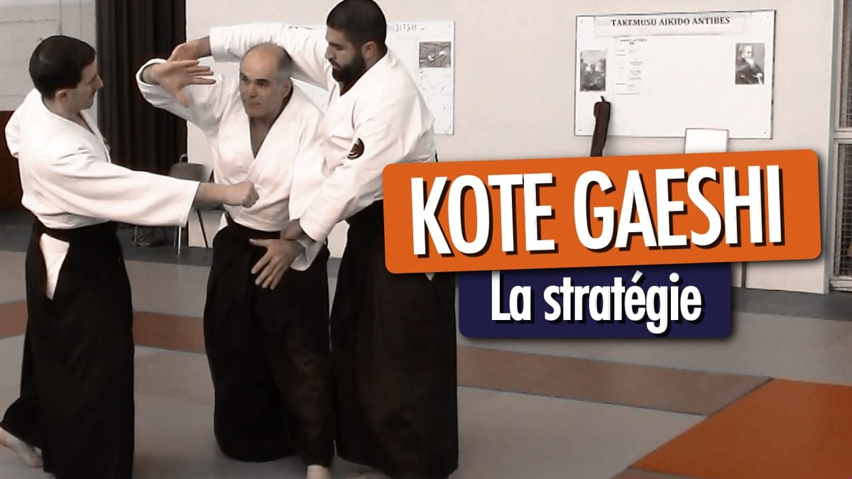 KOTE GAESHI - La stratégie (Aikido Iwama)